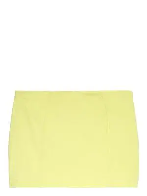 House Of Cb Nisha Sculpting Mini Skirt - Neon