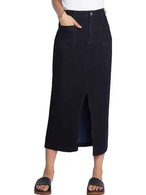 WASH LAB DENIM Wash Lab Denim Carin Maxi Skirt Night Blue