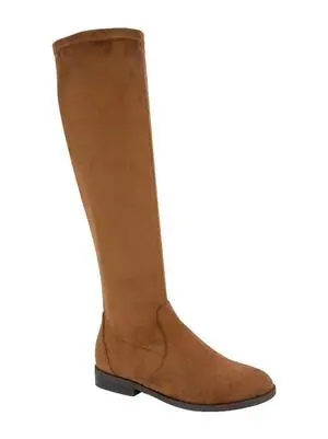 Gentle Souls By Kenneth Cole Emma Stretch Knee High Boots - Luggage