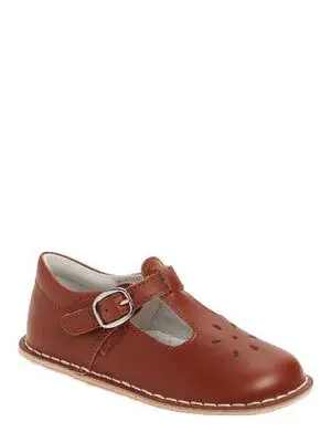 L'AMOUR Joy Classic T-strap Shoe - Cognac