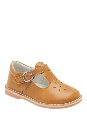 L'AMOUR Joy Classic T-strap Shoe - Spicy Mustard