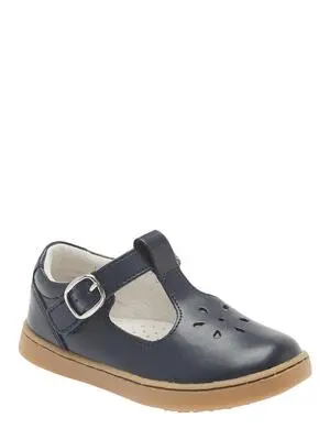L'AMOUR Chelsea T-strap Shoe - Navy