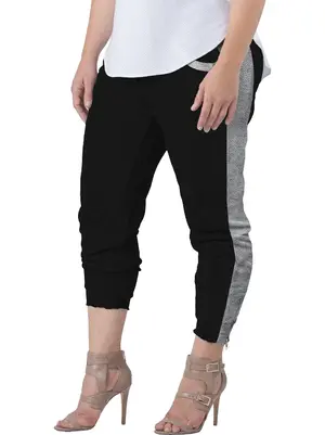 STANDARDS & PRACTICES Standards & Practices Sami Knit Crop Joggers Blackgrey