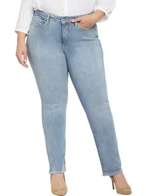 NYDJ Marilyn Straight Leg Jeans - Haley