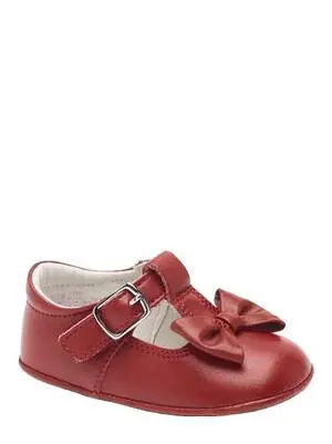 L'AMOUR Minnie Bow T-strap Shoes - Red