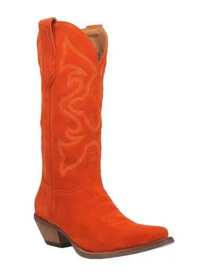 DINGO Dingo Out West Cowboy Boots Orange