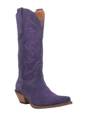 DINGO Dingo Out West Cowboy Boots Plum