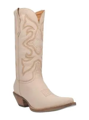 DINGO Out West Cowboy Boots - Sand Smooth