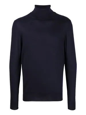 Fedeli Cashmere-silk Jumper - Blue