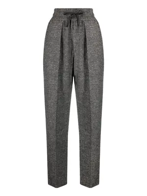 MARANT ETOILE Miroki Tapered Trousers - Grey