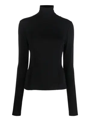 Givenchy Asymmetric Cut-out Top - Black