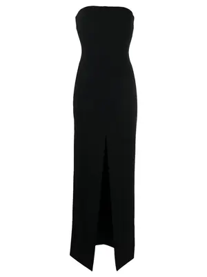 Solace London Solace London Strapless Maxi Dress Black