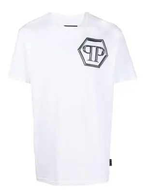 Philipp Plein Logo-print Short-sleeved T-shirt - White