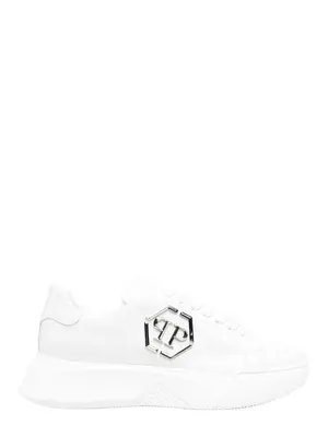 Philipp Plein Godzilla Runner Hexagon Sneakers - White