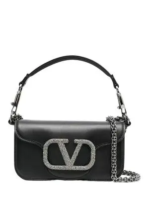 Valentino Garavani Small Locò Shoulder Bag - Black