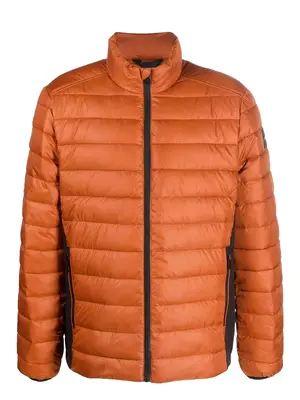 Calvin Klein Zipped-up Padded Jacket - Orange