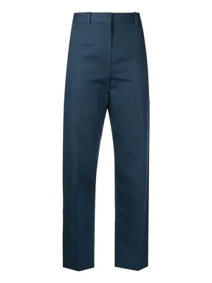 Kenzo Tailored Straight-leg Trousers - Blue