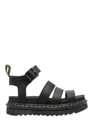 Dr. Martens 45mm Blaire Open-toe Sandals - Black