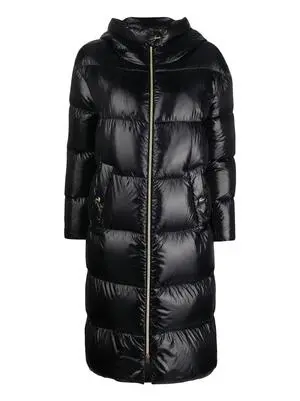 Herno Quilted Padded Coat - Black