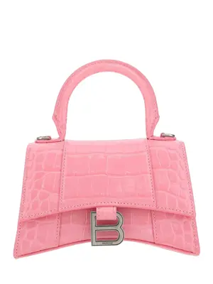 BALENCIAGA Balenciaga Hourglass XS Top-Handle Bag