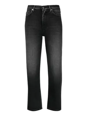 IRO PARIS Fitted Organic Cotton Jeans - Black