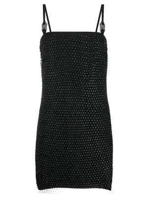 1017 Alyx 9sm Crystal-embellished Slip Dress - Black