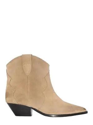 Isabel Marant Étoile Dewina Cowboy Boots Neutrals