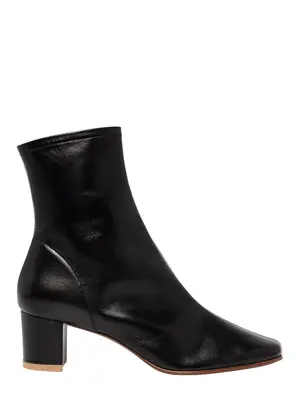 By Far Sofia 50mm Ankle Boots - Black