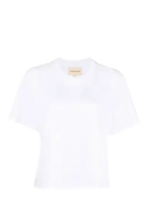 Loulou De Saison Loulou Studio Relaxed Short-sleeve T-shirt - White