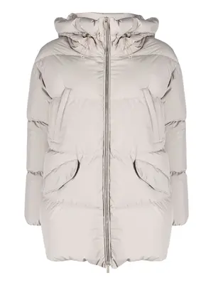 MOORER Tepa Padded Coat - Neutrals