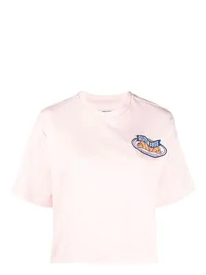 Opening Ceremony Brioches Cropped T-shirt - Pink