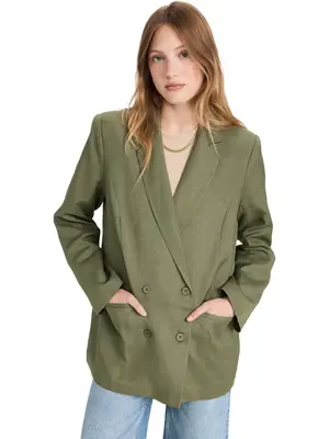 Lioness La Quinta Blazer - Khaki