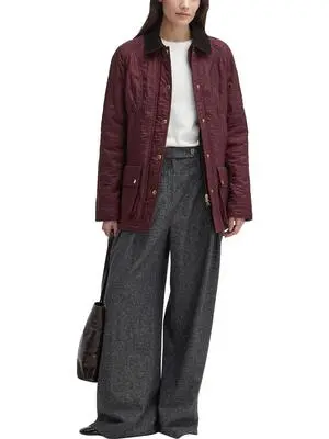 Barbour Barbour Beadnell Polarquilt Jacket Cabernet