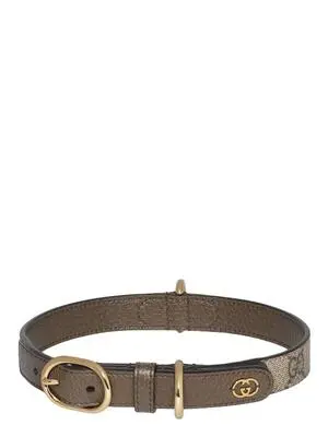 Gucci Pet Collar Beige