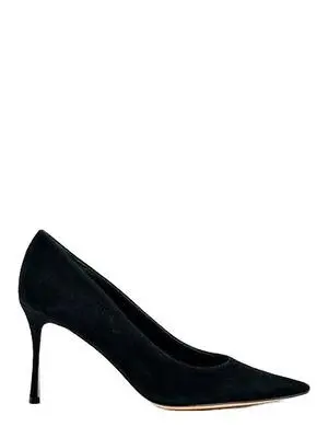 Marion Parke Classic Suede Pumps - Black