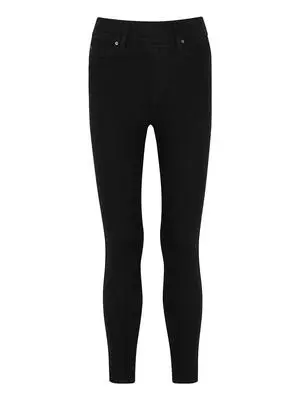 Spanx Cropped Skinny Jeans - Black