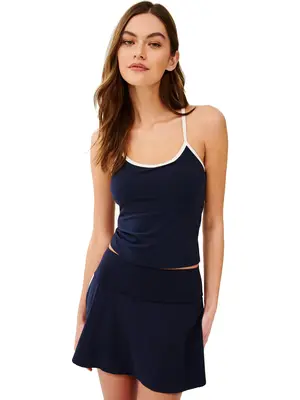 Splits59 SPLITS59 Airweight Tank Top Indigo/white
