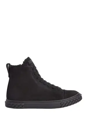 GIUSEPPE ZANOTTI Ecoblabber High-top Sneakers - Black