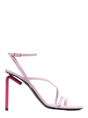 Off-White Allen 110mm Strappy Sandals - Pink