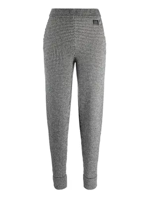 Ralph Lauren Houndstooth Trousers - Black