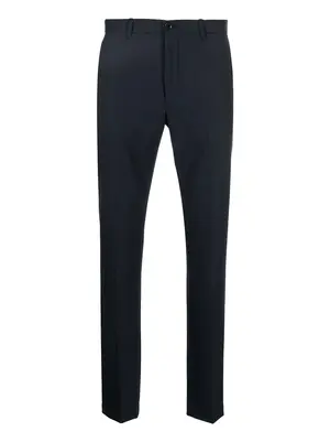 Aspesi Slim-cut Tailored Trousers - Blue