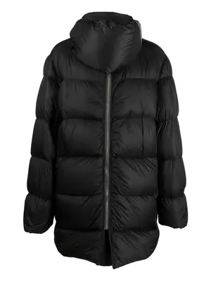 Rick Owens Hooded Padded Jacket - Black