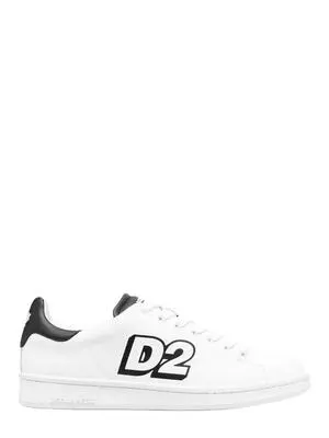 Dsquared2 Logo-print Low-top Sneakers - White