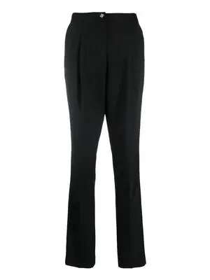 Rochas Pleat-detailored Trousers - Black