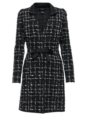 Giambattista Valli Tweed Minidress - Black
