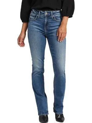 SILVER JEANS CO. Avery High Waist Slim Bootcut Jeans - Indigo