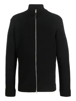 MAISON MARGIELA Maison Margiela Ribbed Zip-Up Cardigan