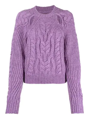 ISABEL MARANT ISABEL MARANT Cut-Out Cable-Knit Jumper