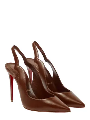 CHRISTIAN LOUBOUTIN Nudes Hot Chick Pumps - Brown