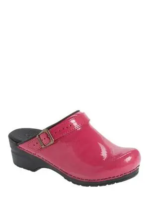 SANITA Sanita Estelle Polka Dot Clog Fuchsia